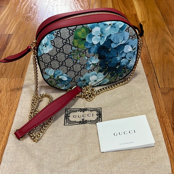 Gucci | Bags | Gucci Flower Bomb Red Mini Bag | Poshmark